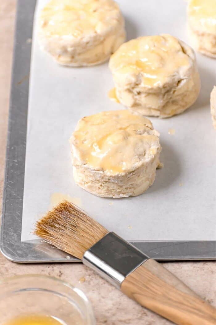 Fluffy Almond Milk Biscuits - Healthful Blondie
