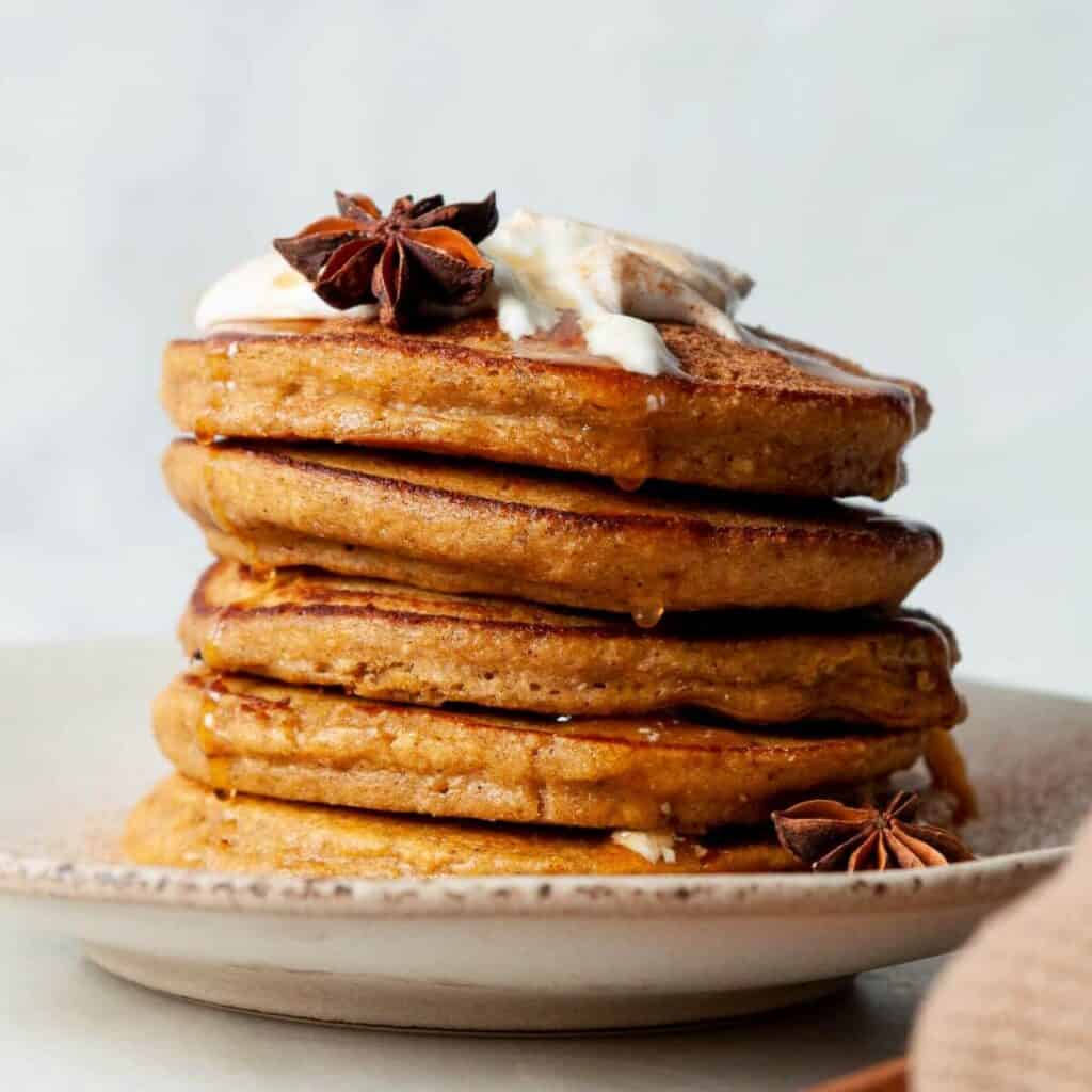 Banana Foster Pancakes Recipe - Healthful Blondie