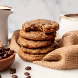 Chewy Coffee Cookies - Healthful Blondie