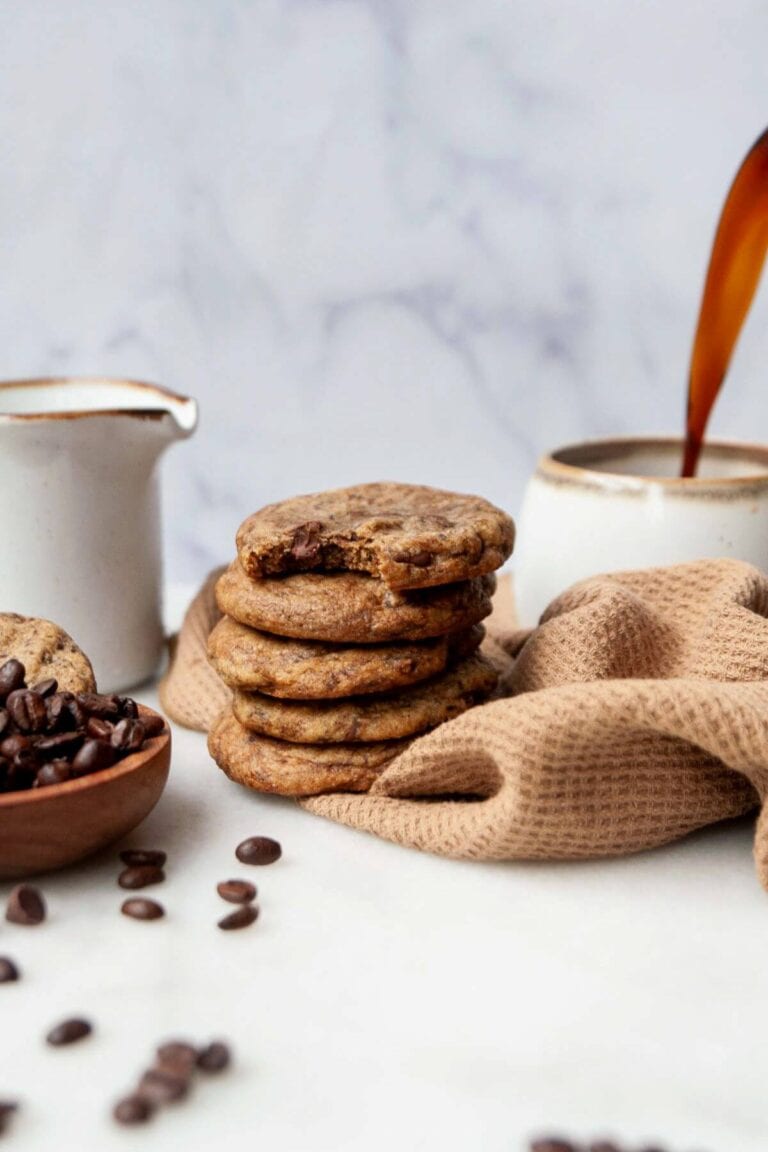 Chewy Coffee Cookies - Healthful Blondie