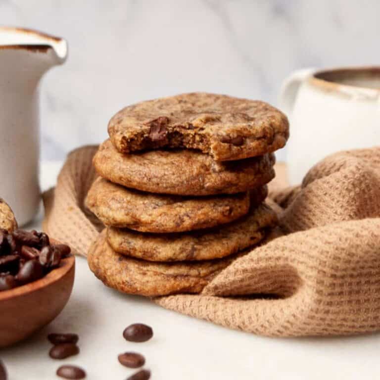 Chewy Coffee Cookies - Healthful Blondie