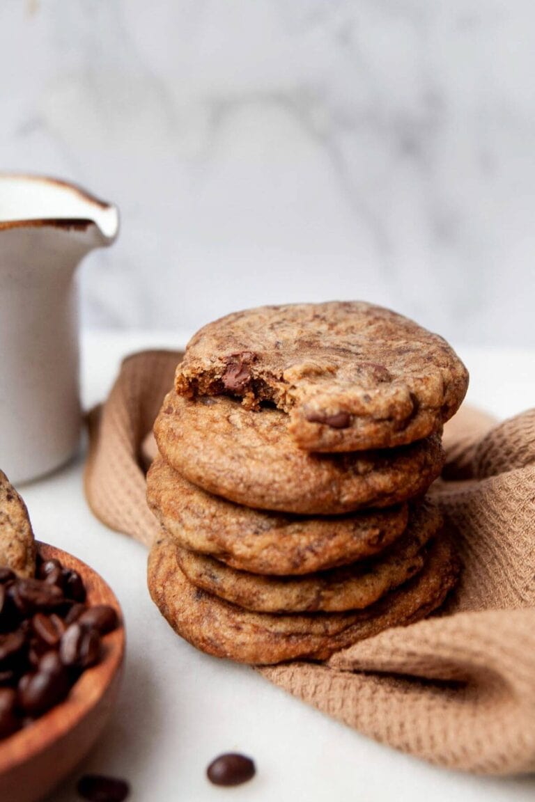 Chewy Coffee Cookies - Healthful Blondie