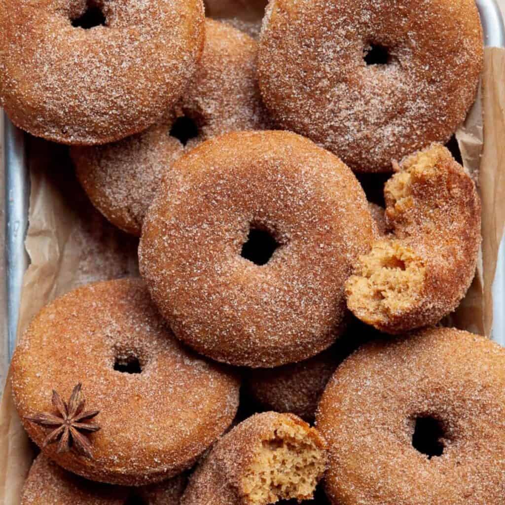 Baked Gluten-Free Apple Cider Donuts Recipe (Easy & Fluffy) - Healthful ...