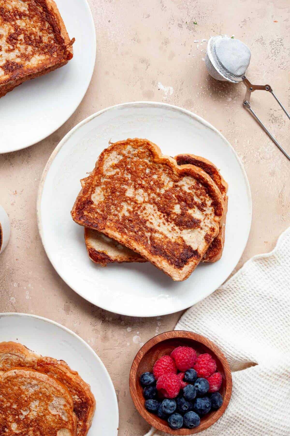 High Protein French Toast - Healthful Blondie