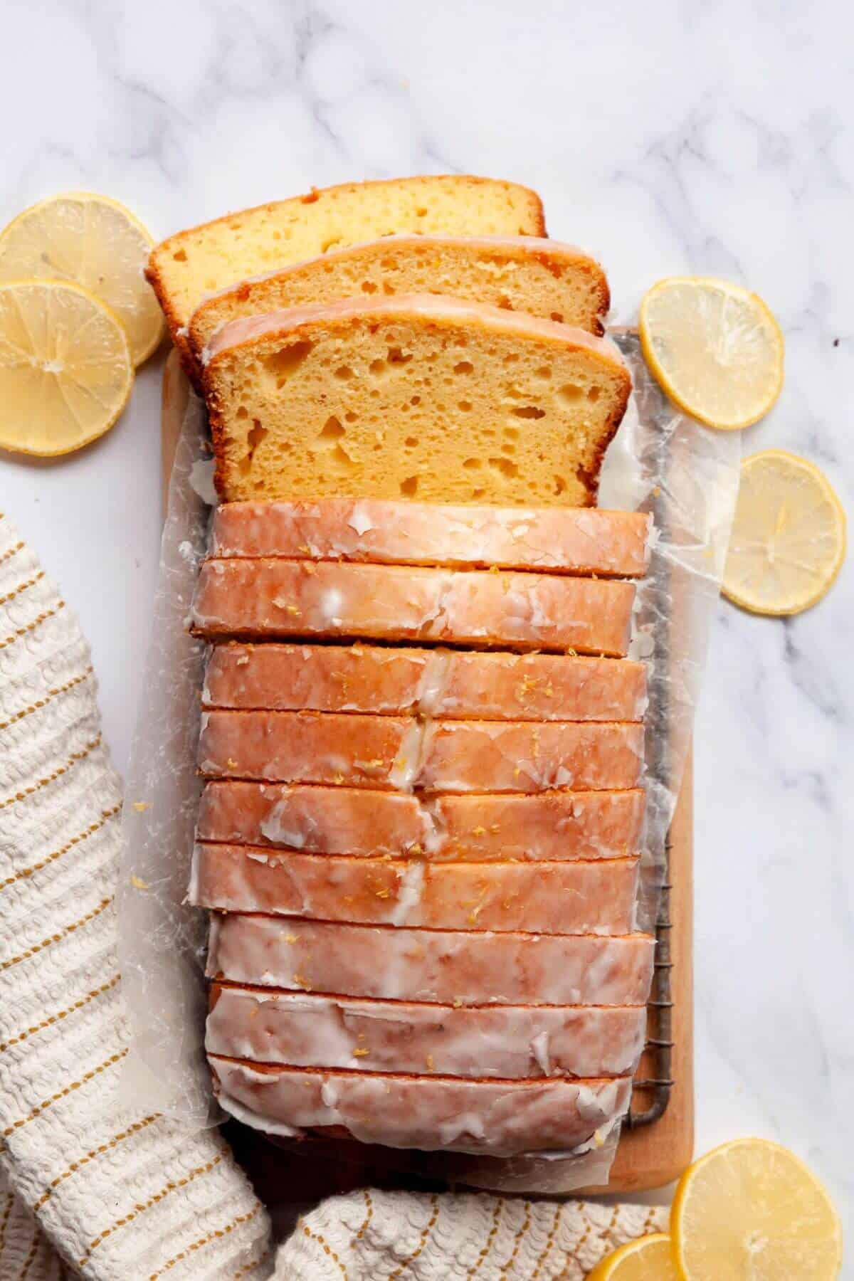 Healthy Lemon Pound Cake - Healthful Blondie