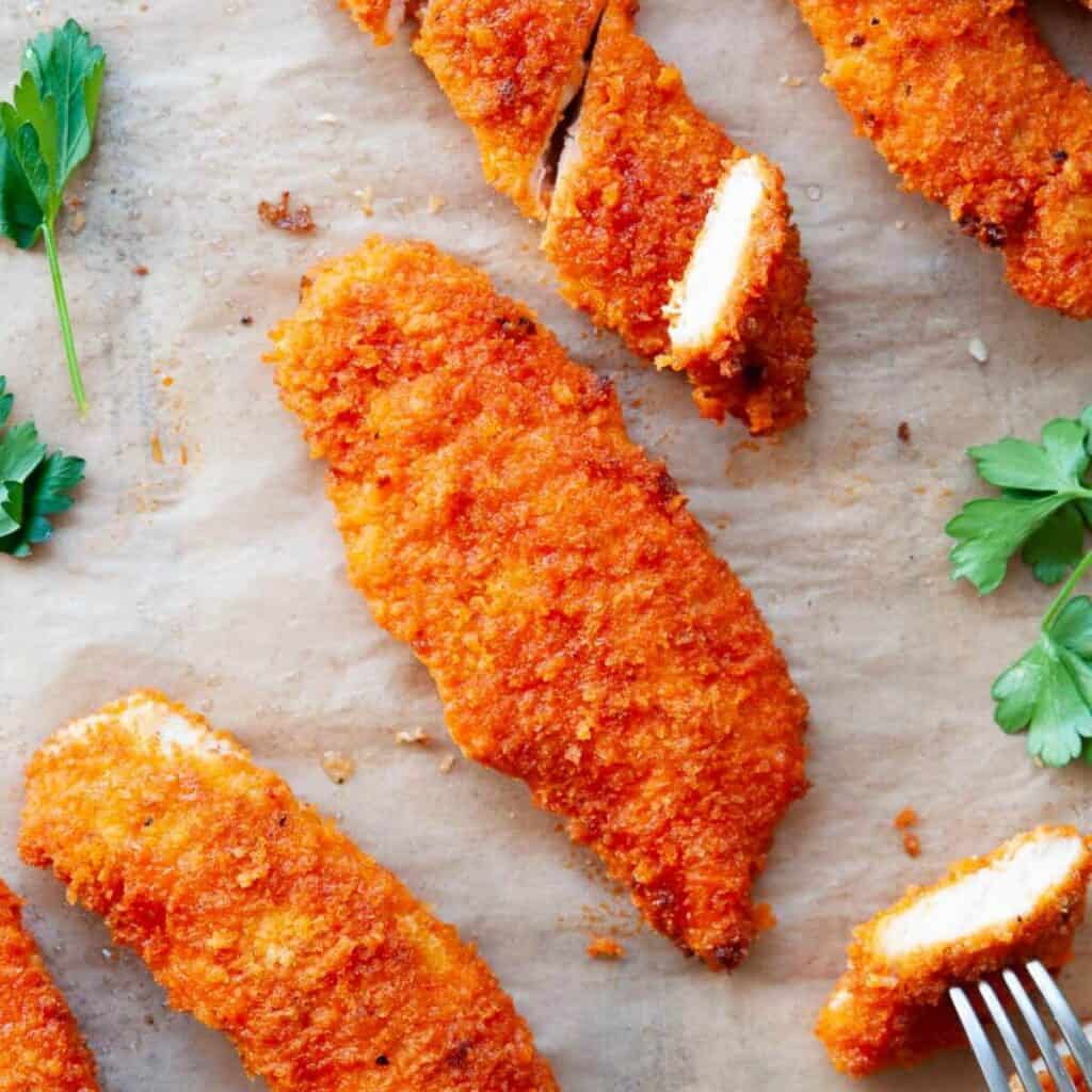 Nashville Hot Chicken Tenders - Healthful Blondie
