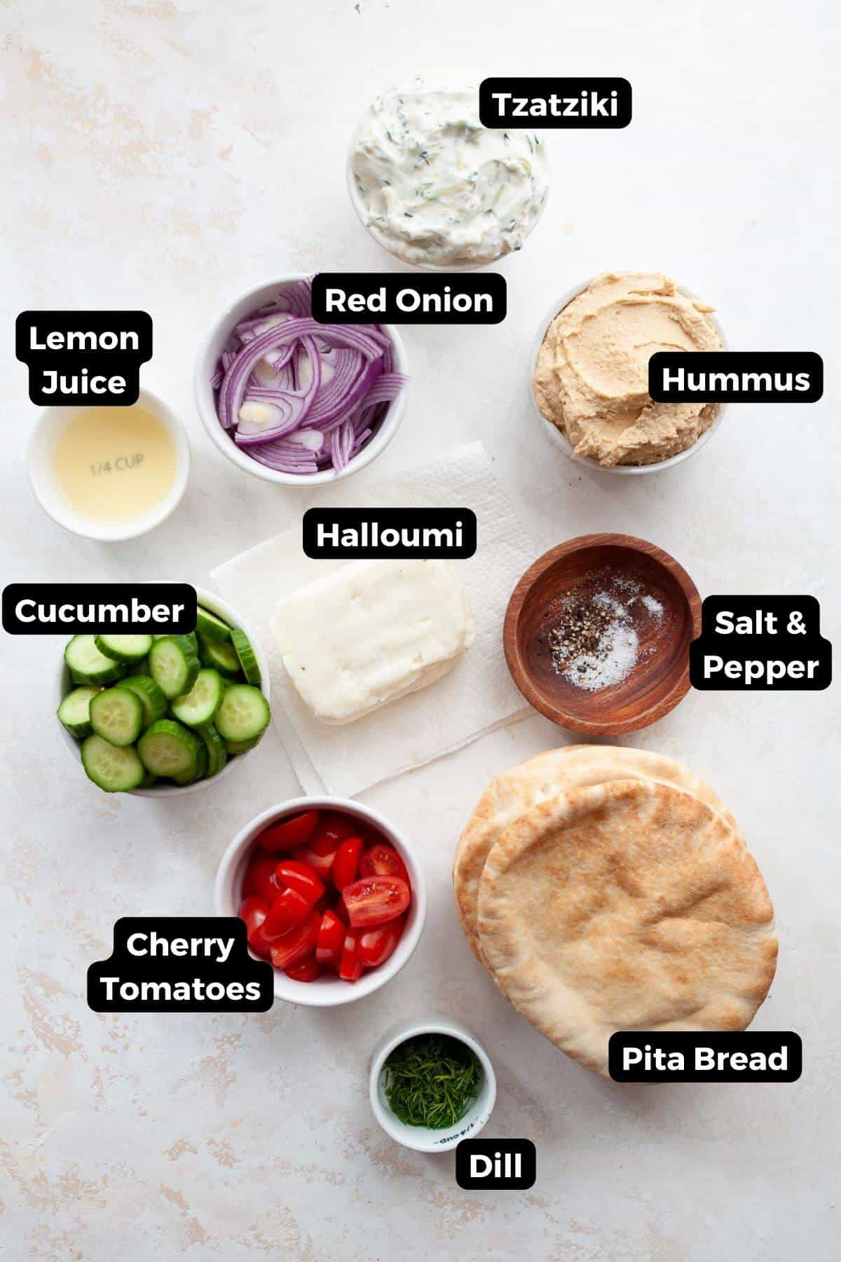 Halloumi Gyros - Healthful Blondie
