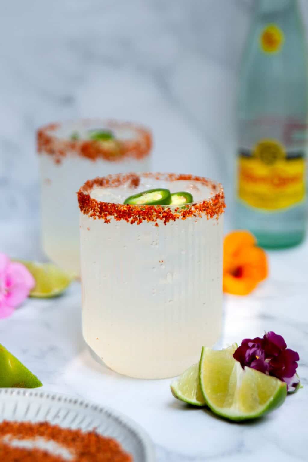Spicy Ranch Water Recipe (With Jalapeño) - Healthful Blondie