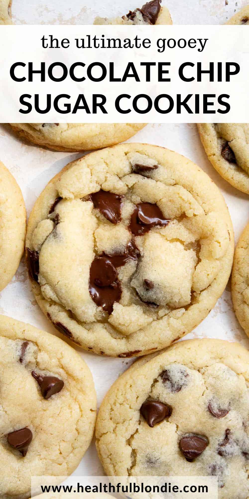 Best Chocolate Chip Sugar Cookies - Healthful Blondie