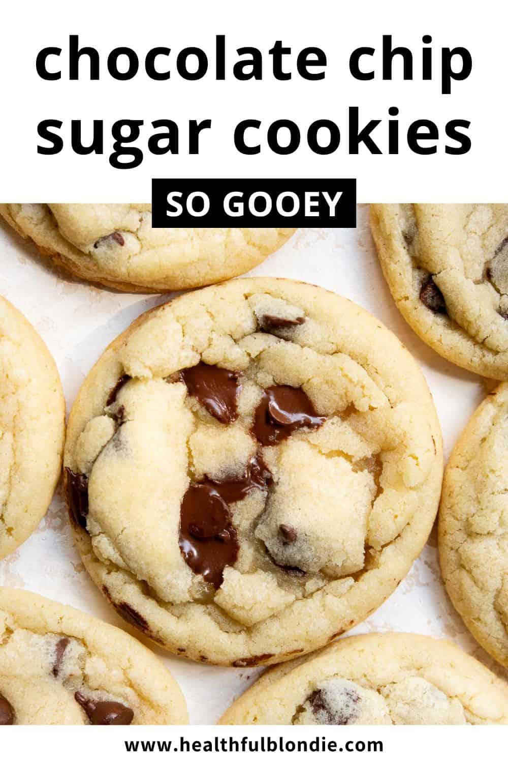 Best Chocolate Chip Sugar Cookies - Healthful Blondie