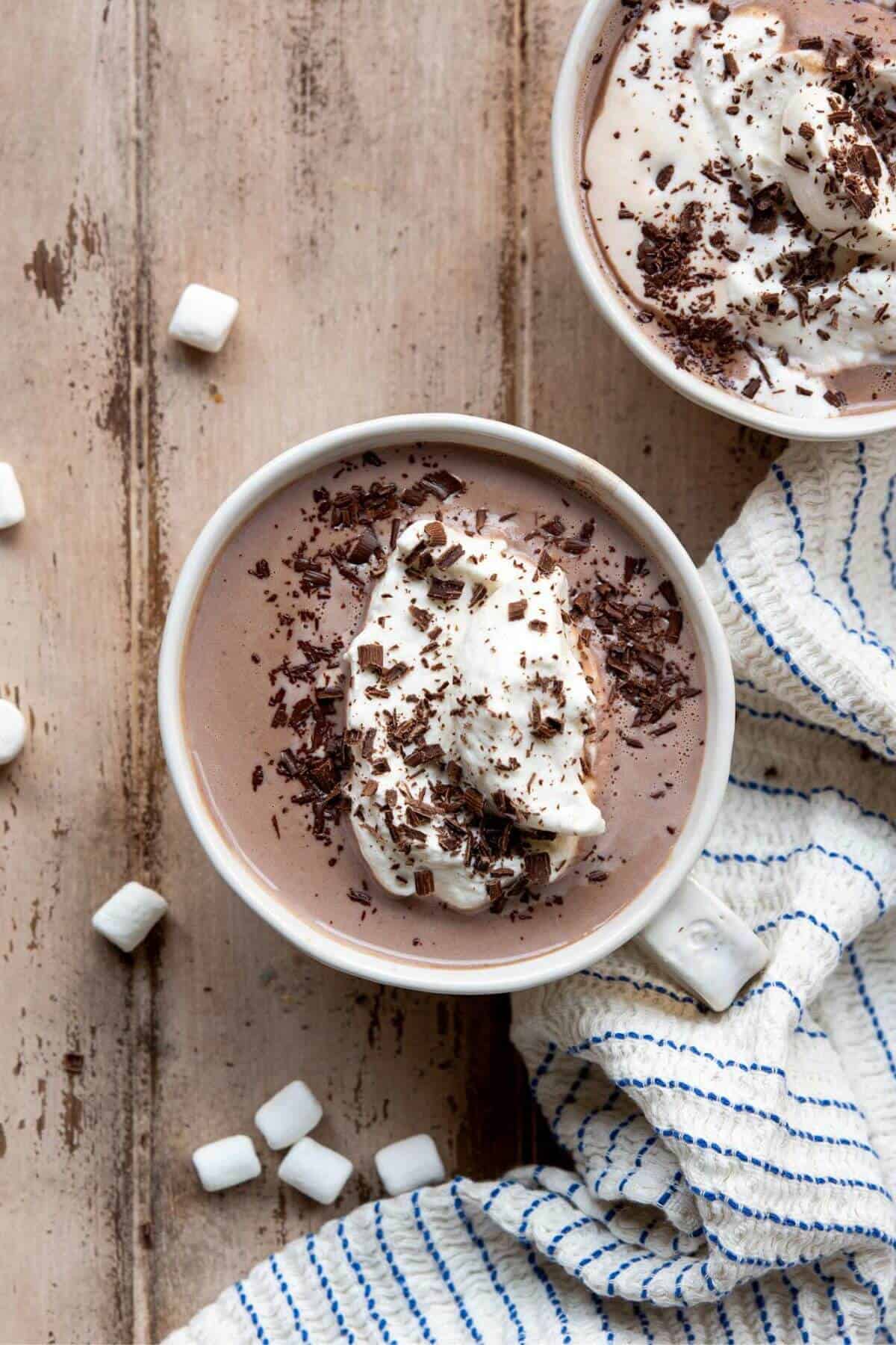 Protein Hot Chocolate Recipe - Healthful Blondie