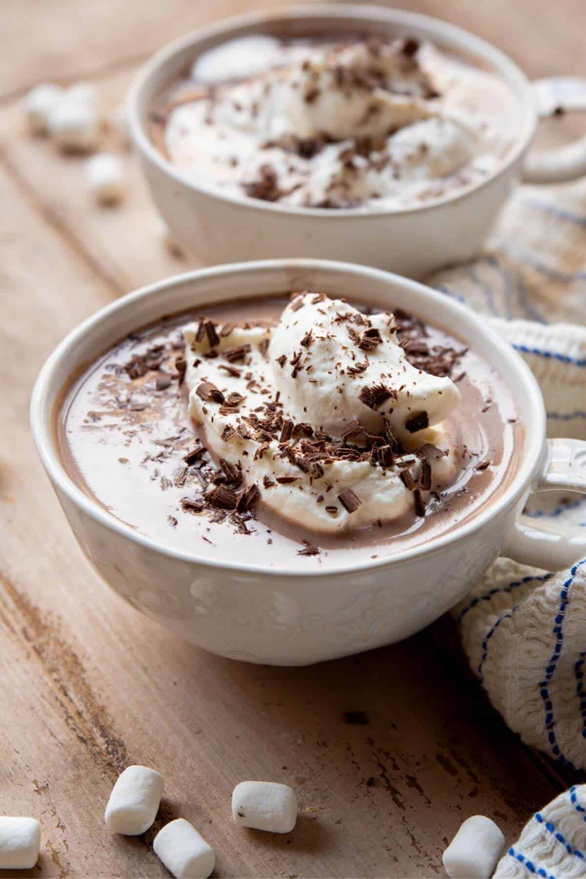 Protein Hot Chocolate Recipe - Healthful Blondie