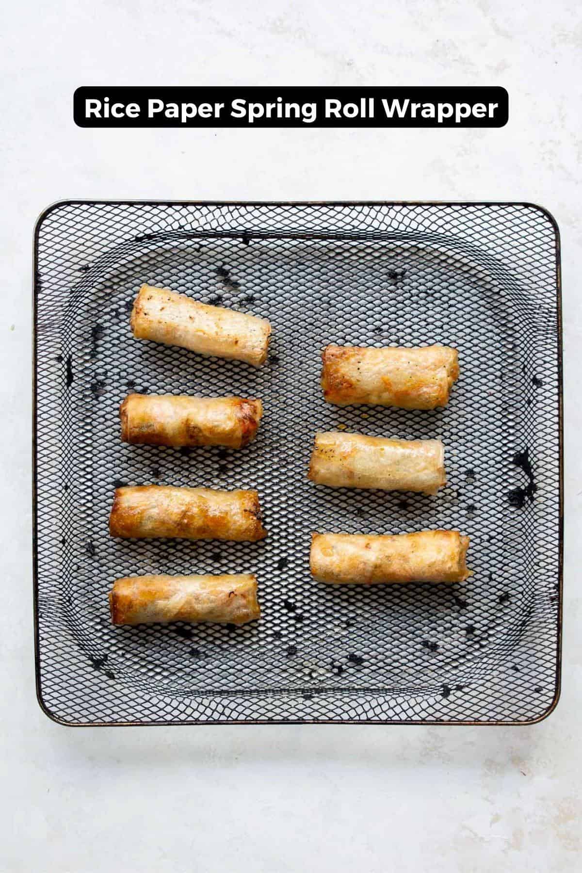 Air Fryer Spring Rolls - Healthful Blondie