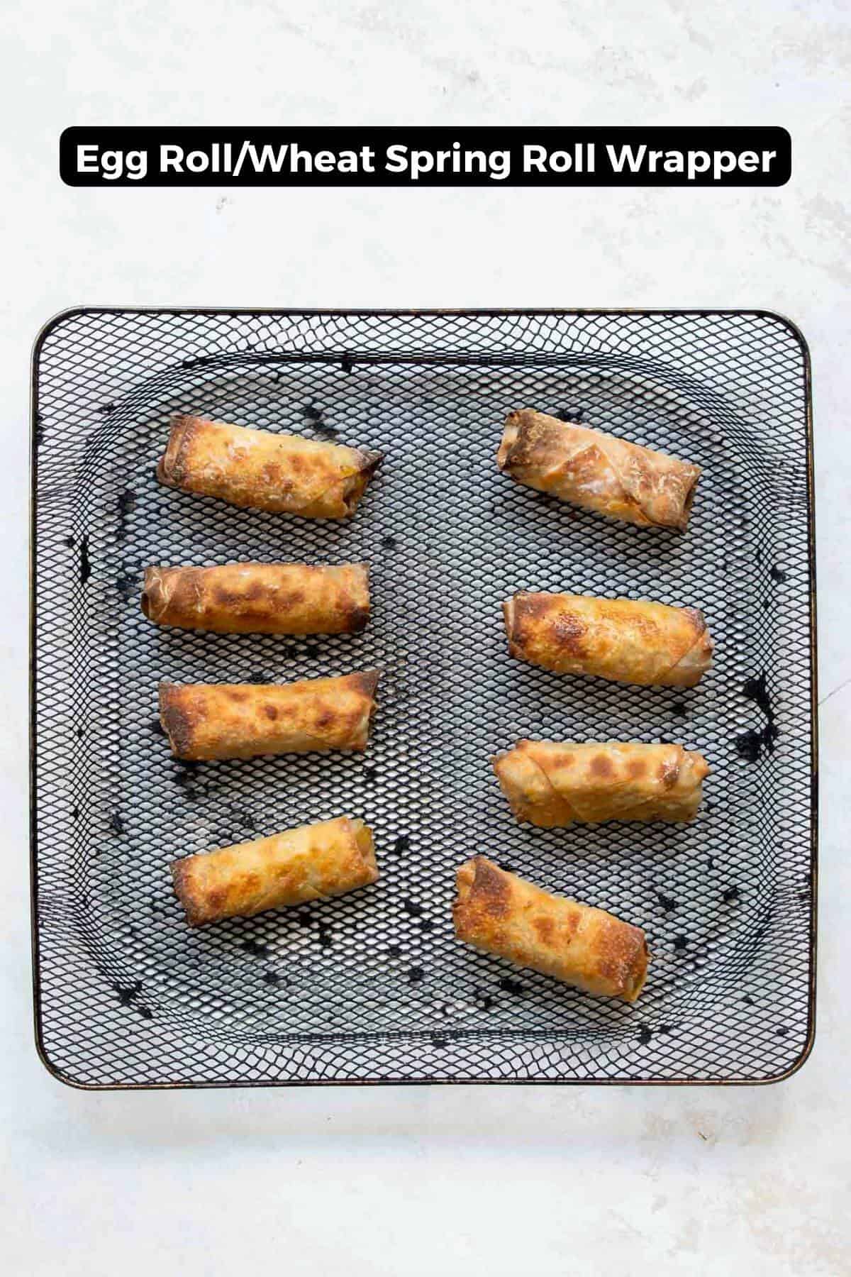 Air Fryer Spring Rolls - Healthful Blondie
