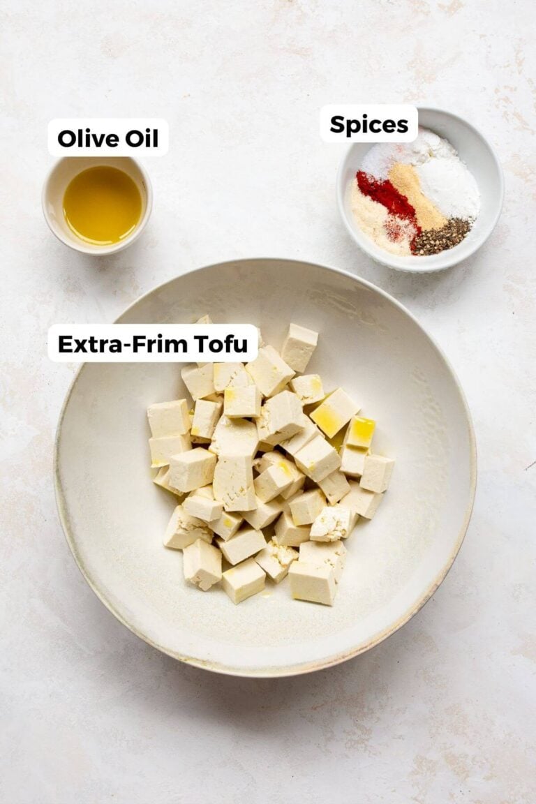 Super Crispy Tofu (Air Fried or Oven Baked) - Healthful Blondie