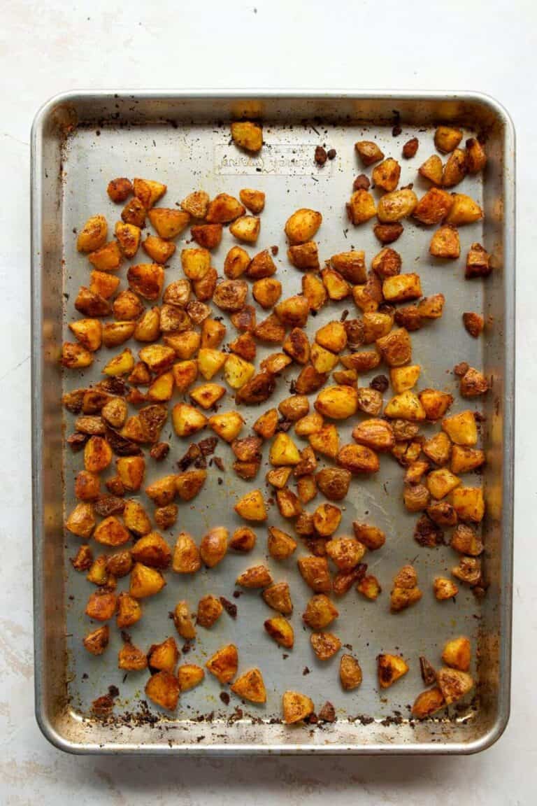 Crispy Oven Roasted Potatoes (Crunchy Every Time!) - Healthful Blondie