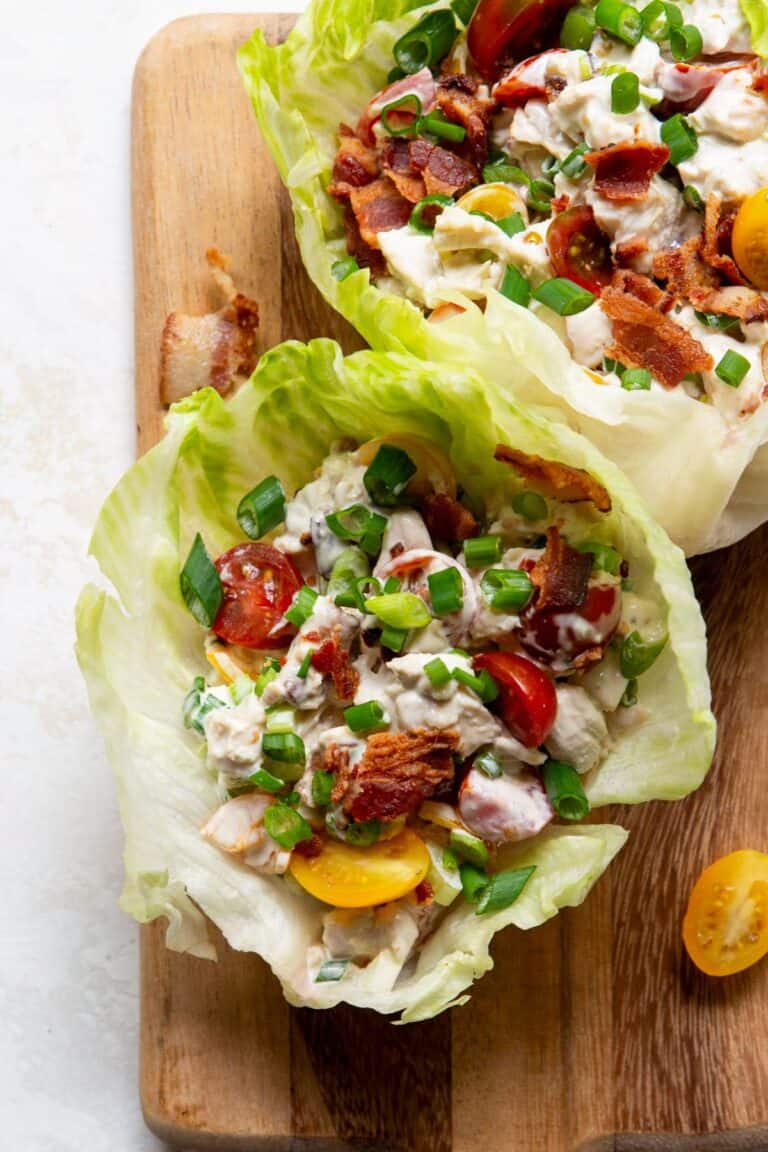 BLT Chicken Salad - Healthful Blondie