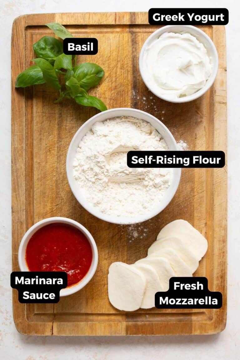 Easy Healthy Pizza Recipe (Protein Greek Yogurt Dough) - Healthful Blondie