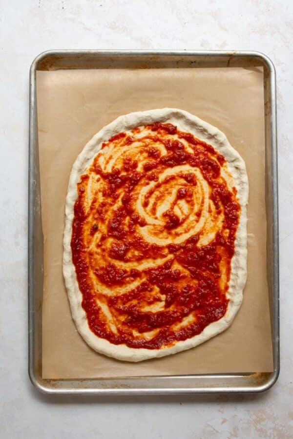 Easy Healthy Pizza Recipe (Protein Greek Yogurt Dough) - Healthful Blondie