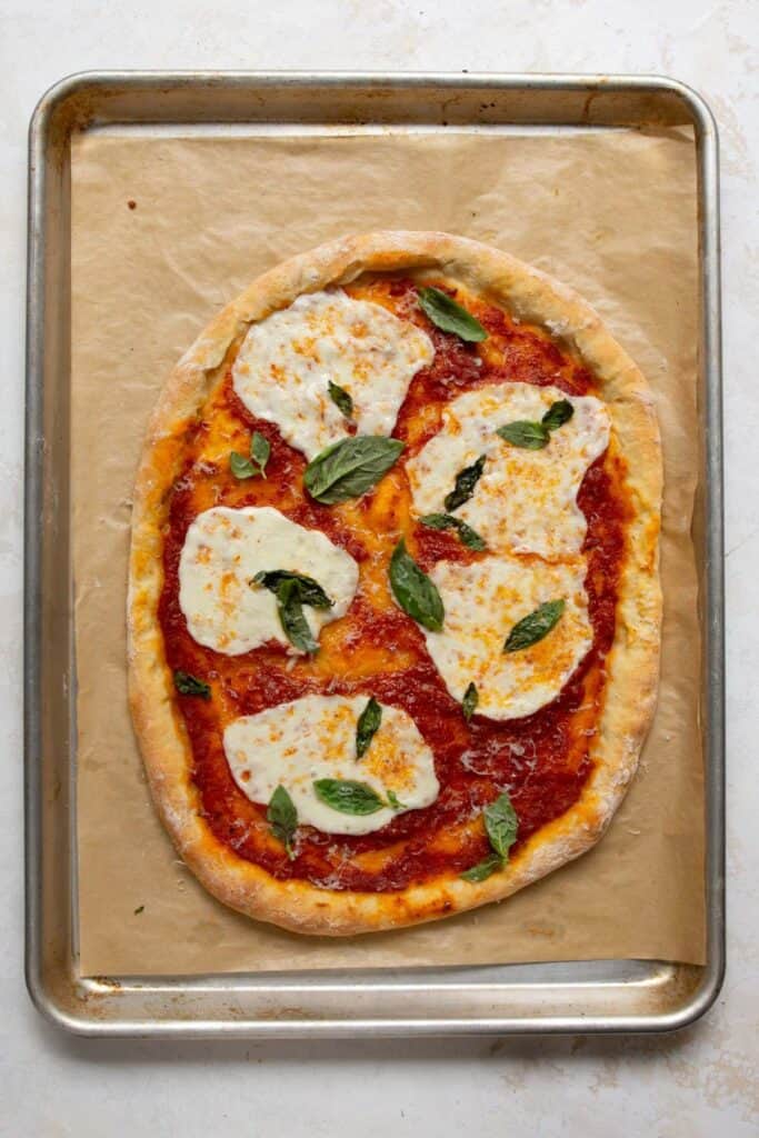 Easy Healthy Pizza Recipe (Protein Greek Yogurt Dough) - Healthful Blondie