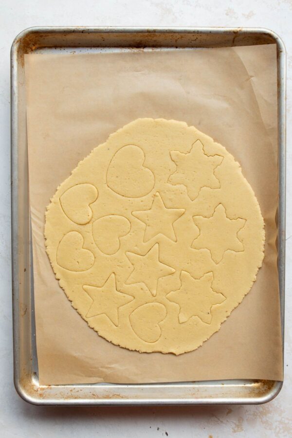 Almond Flour Sugar Cookies (Perfect for Cut-Outs) - Healthful Blondie