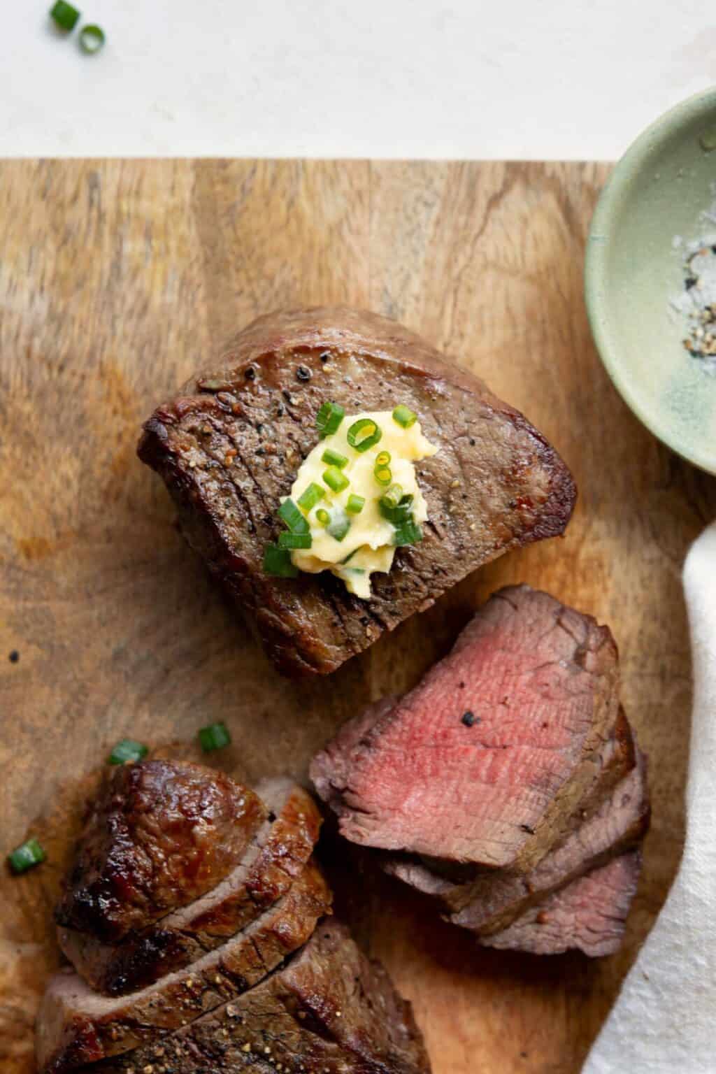 Juicy Air Fryer Filet Mignon (Easy Recipe!) - Healthful Blondie