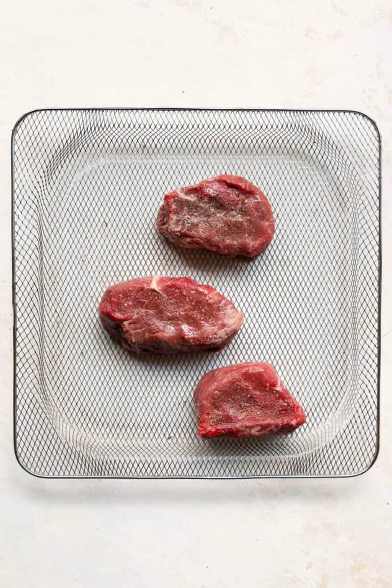 Juicy Air Fryer Filet Mignon (Easy Recipe!) - Healthful Blondie