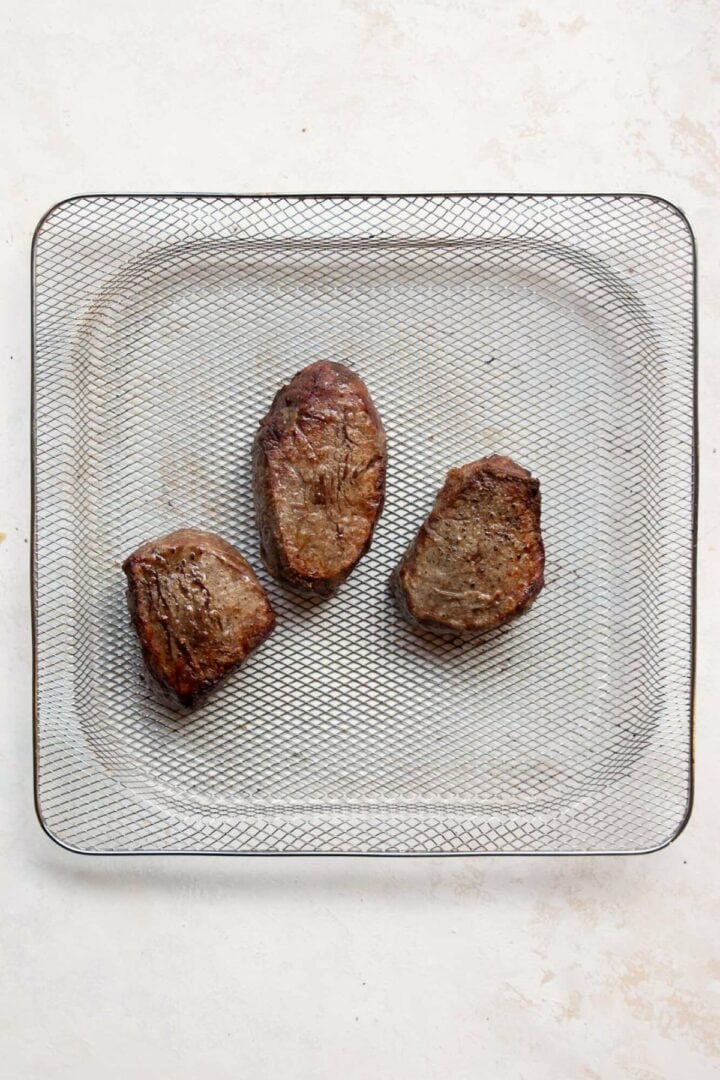 Juicy Air Fryer Filet Mignon (Easy Recipe!) - Healthful Blondie